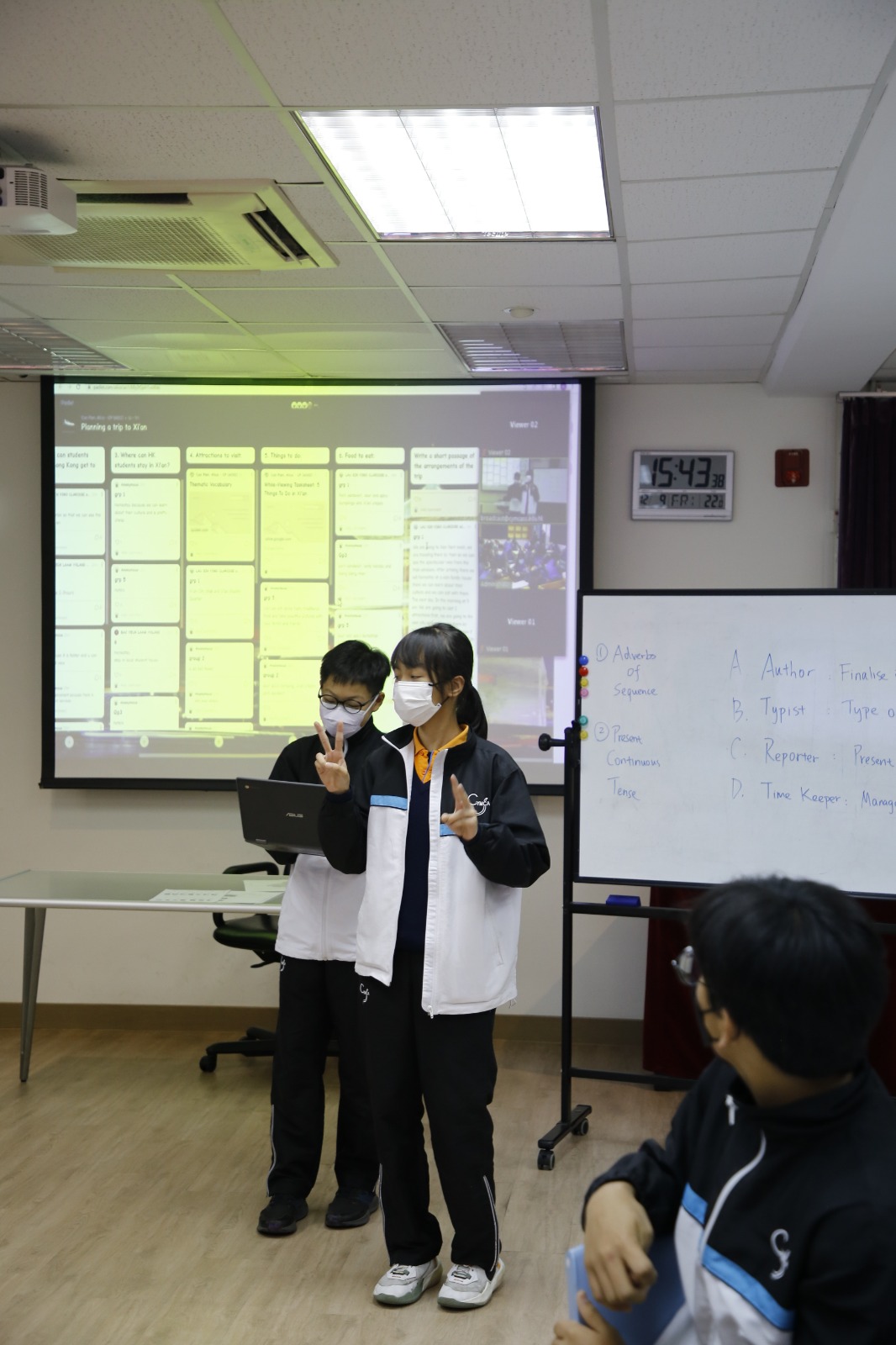 Online Exchange English Lesson with our sister school, Xian No.30 ...